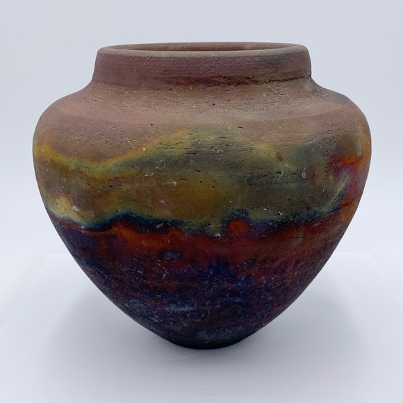 Vintage | Accents | Vintage Raku Pottery | Poshmark